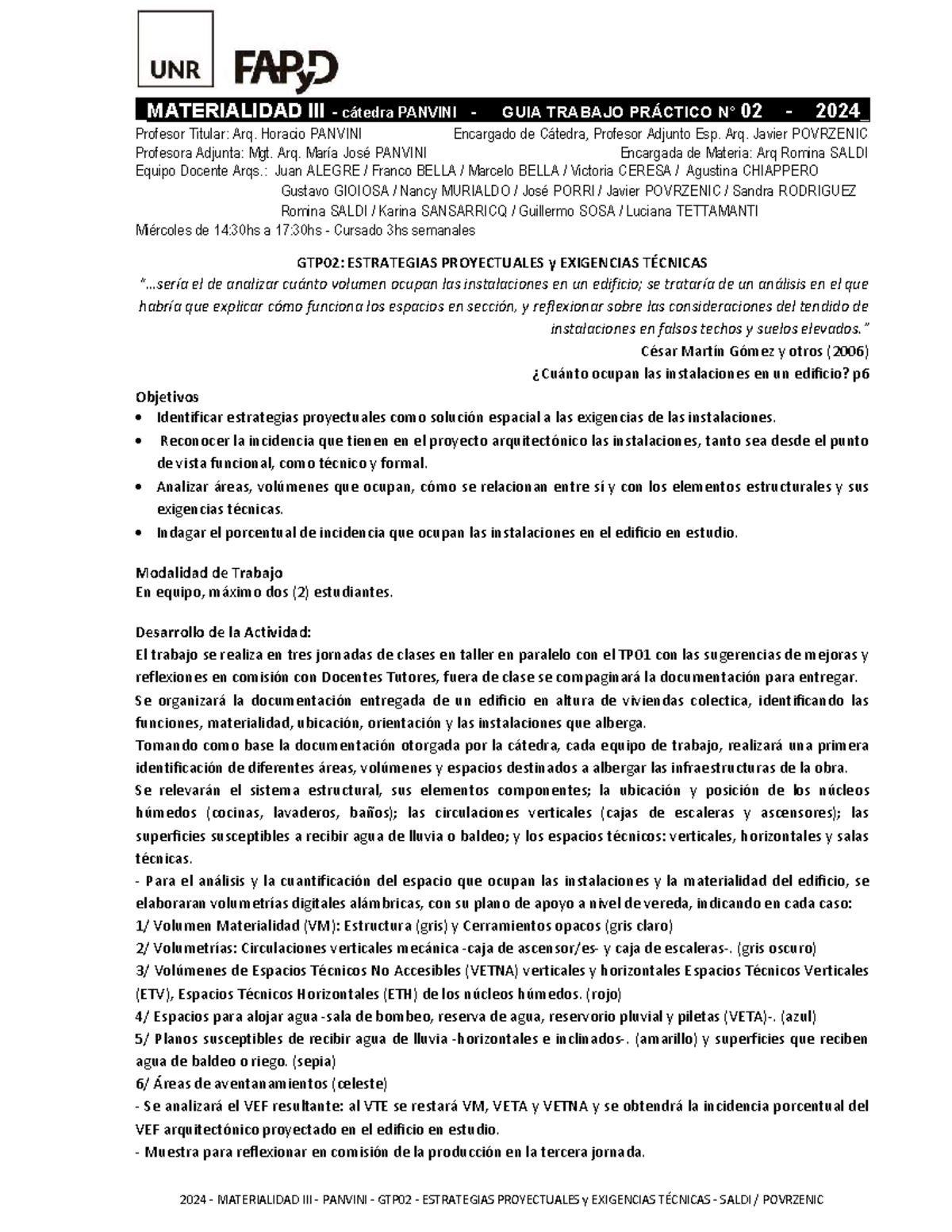 M324.Guia TP 02 Estrategias Proyectuales - Profesor Titular: Arq ...