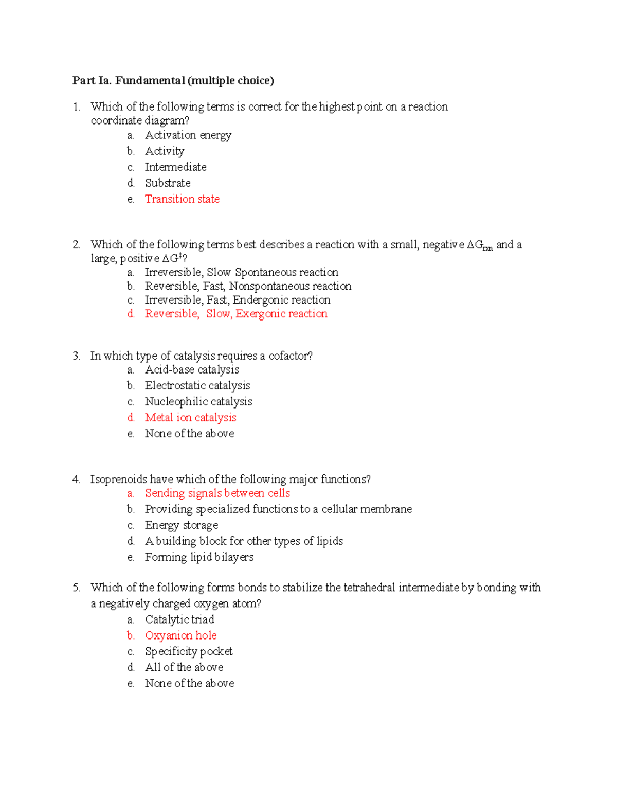 Answer key for Practice Assessment - 3DUW ,D )XQGDPHQWDO PXOWLSOH ...