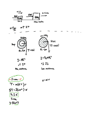 1D Kinematics Physics - I. Introduction In physics, 1D kinematics is ...