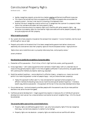 Criminal Capacity, mens rea and fault- Revision Sheet - Criminal ...