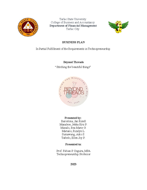 NSTP- Reviewer - NSTP REVIEWER: A. TSU Vision, Mission and Core Values ...
