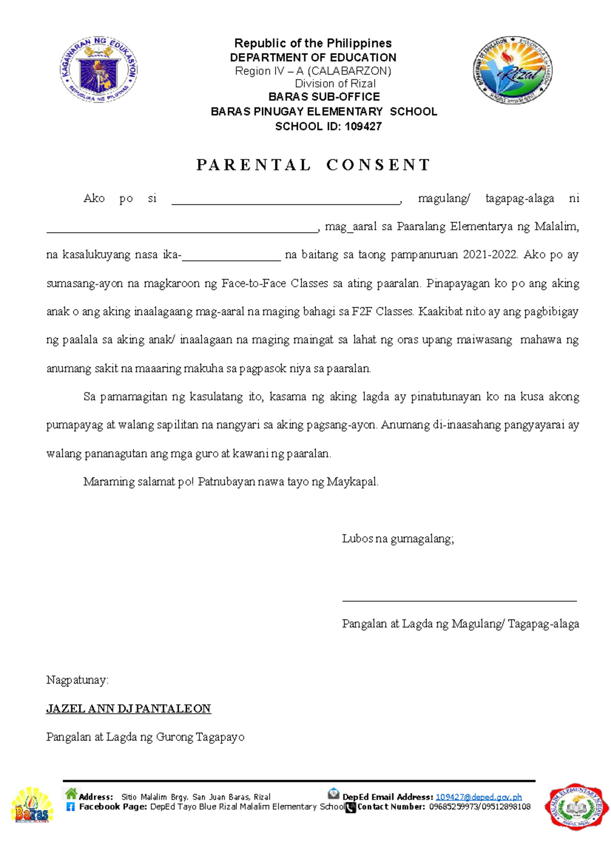Parental Consent F2F Classes P A R E N T A L C O N S E N T Ako Po Si parental-consent-f2f-classes-p-a-r-e-n-t-a-l-c-o-n-s-e-n-t-ako-po-si