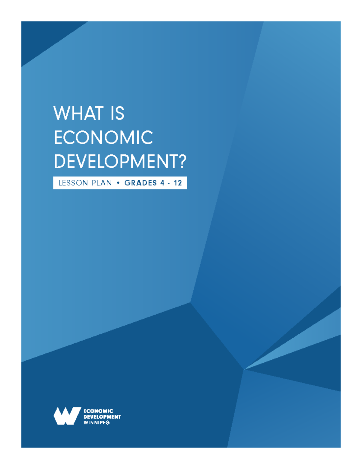 03976 edw teacherstoolkit - WHAT IS ECONOMIC DEVELOPMENT? LESSON PLAN ...