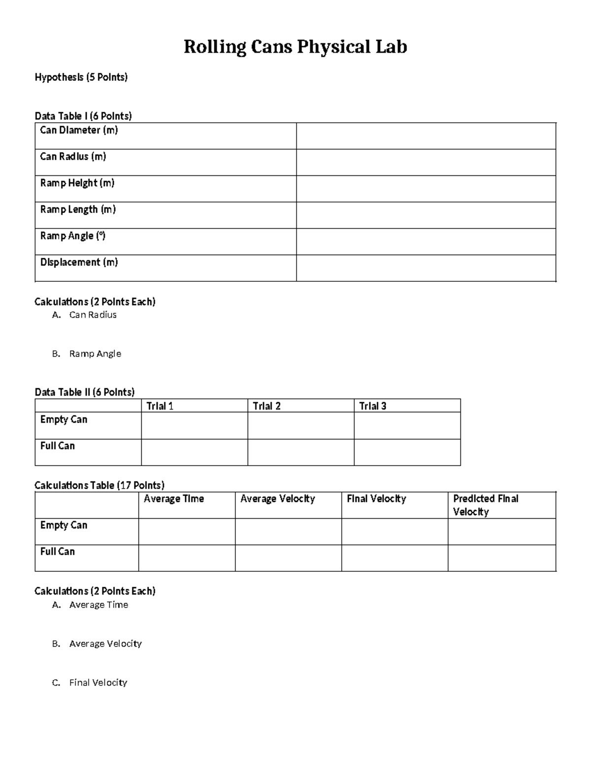 RKE Rolling Can Physical Lab Submission Form - Rolling Cans Physical ...
