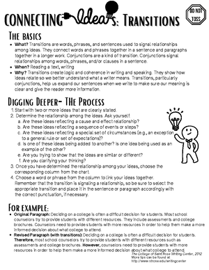 Writing an Objective Summary Handout - Step 1: Read the text and take ...
