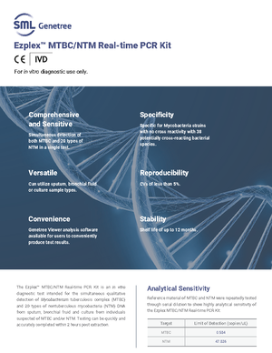 Mbpcr 172 - pcr - MBPCR172 Hi‐PCR® MTB/NTM Probe PCR Kit Description ...