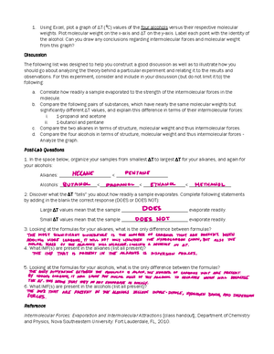 EXP 14 Lab Report - Experiment 14: Molar Mass of a Solid (On-Campus Lab ...