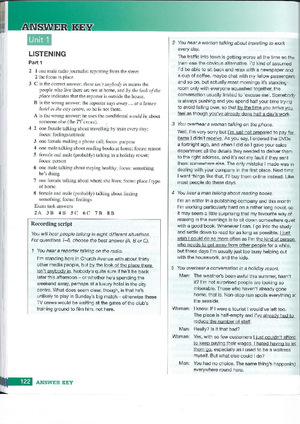 Workbook Answer Key-English File B2.2 fourth edition - Inglés B2.2 ...