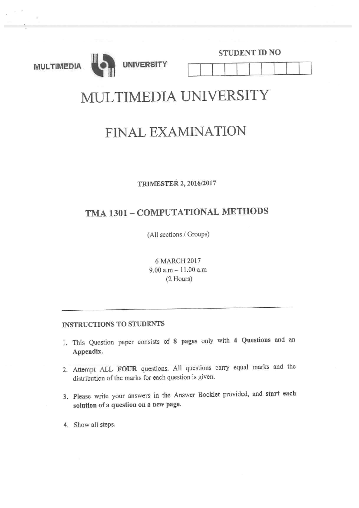 41307 - Final - COMP ARCH & ORGANIZATION - Studocu
