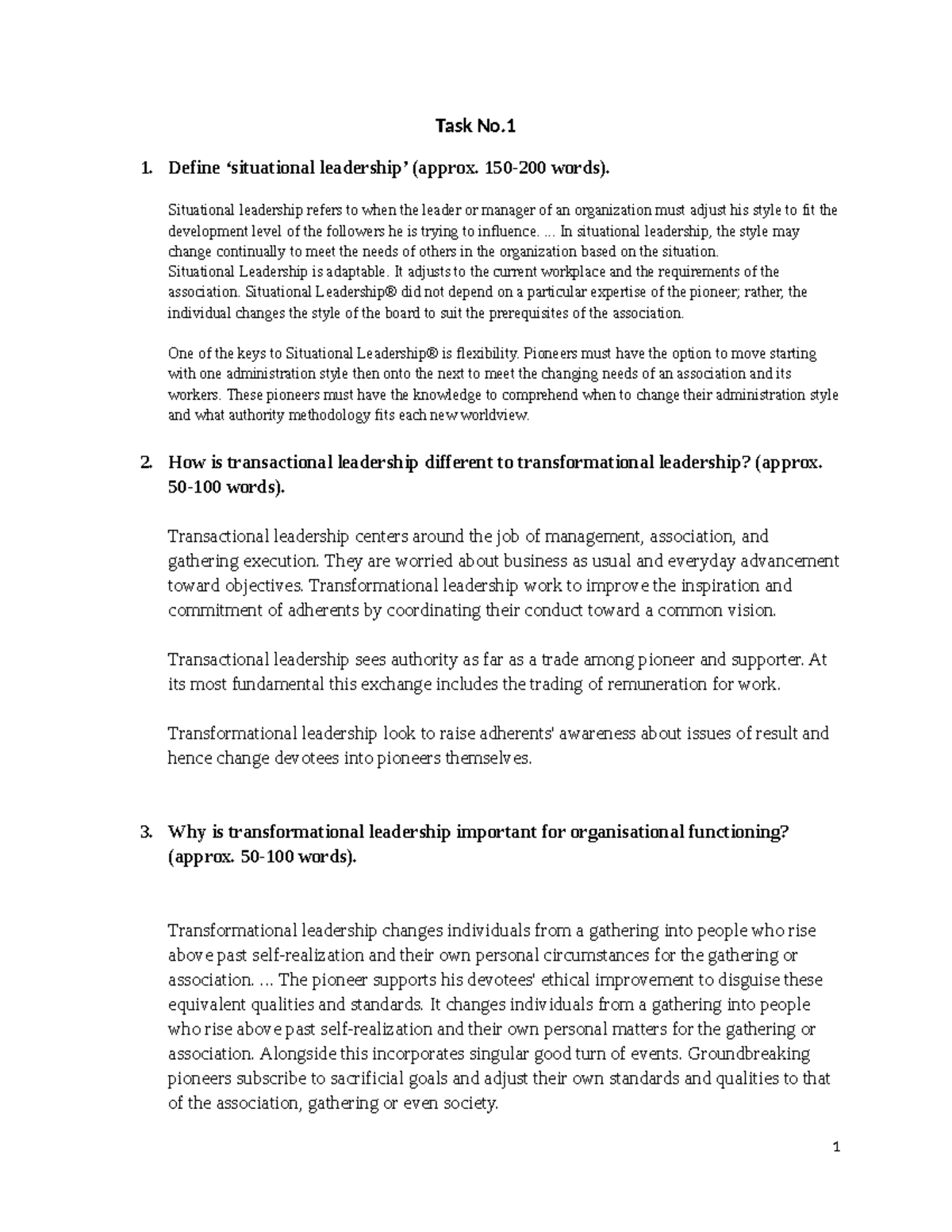 Assessment Task 1 - TASK 1 - BSBINN601 - Studocu
