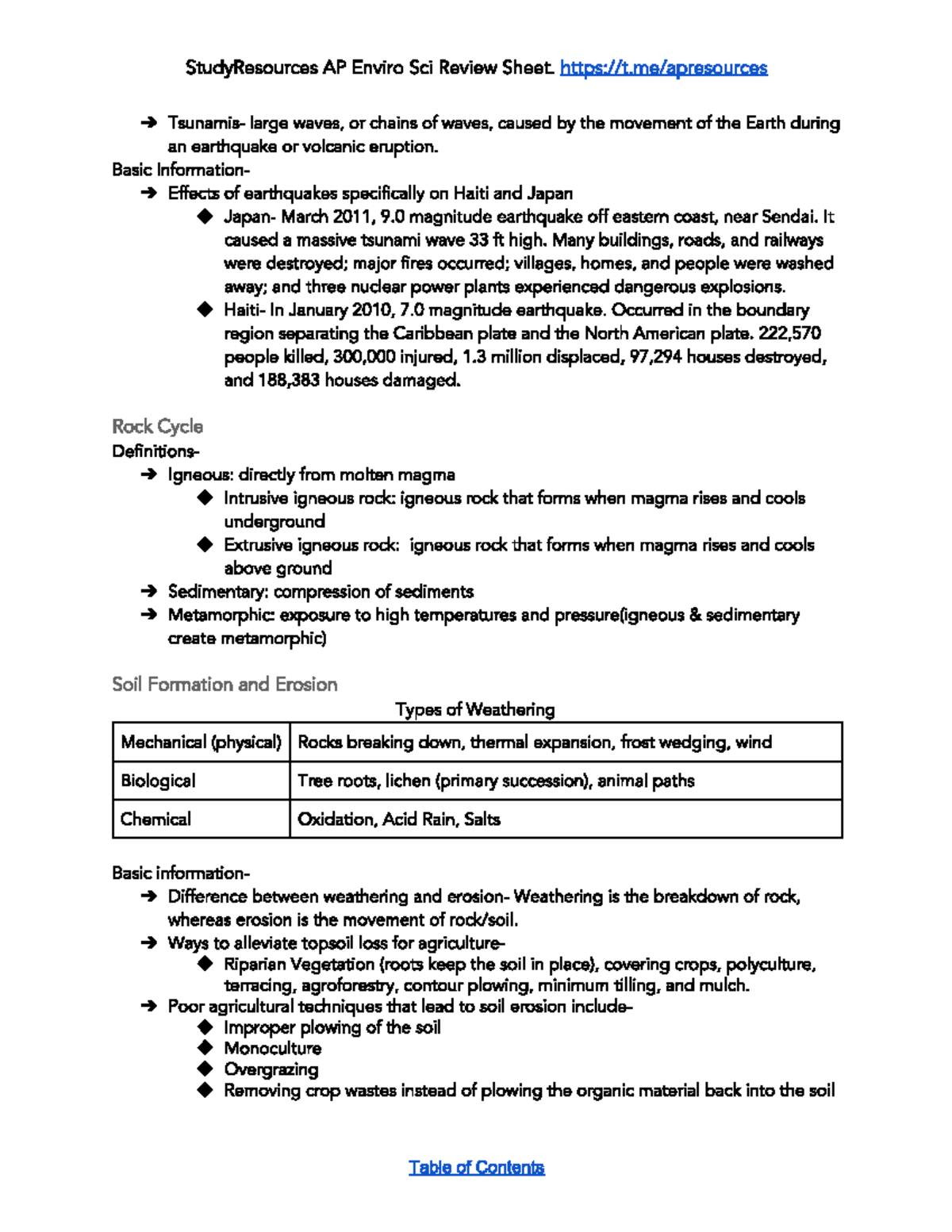 Environmental Science Notes 10 - NRES 41000 - Studocu