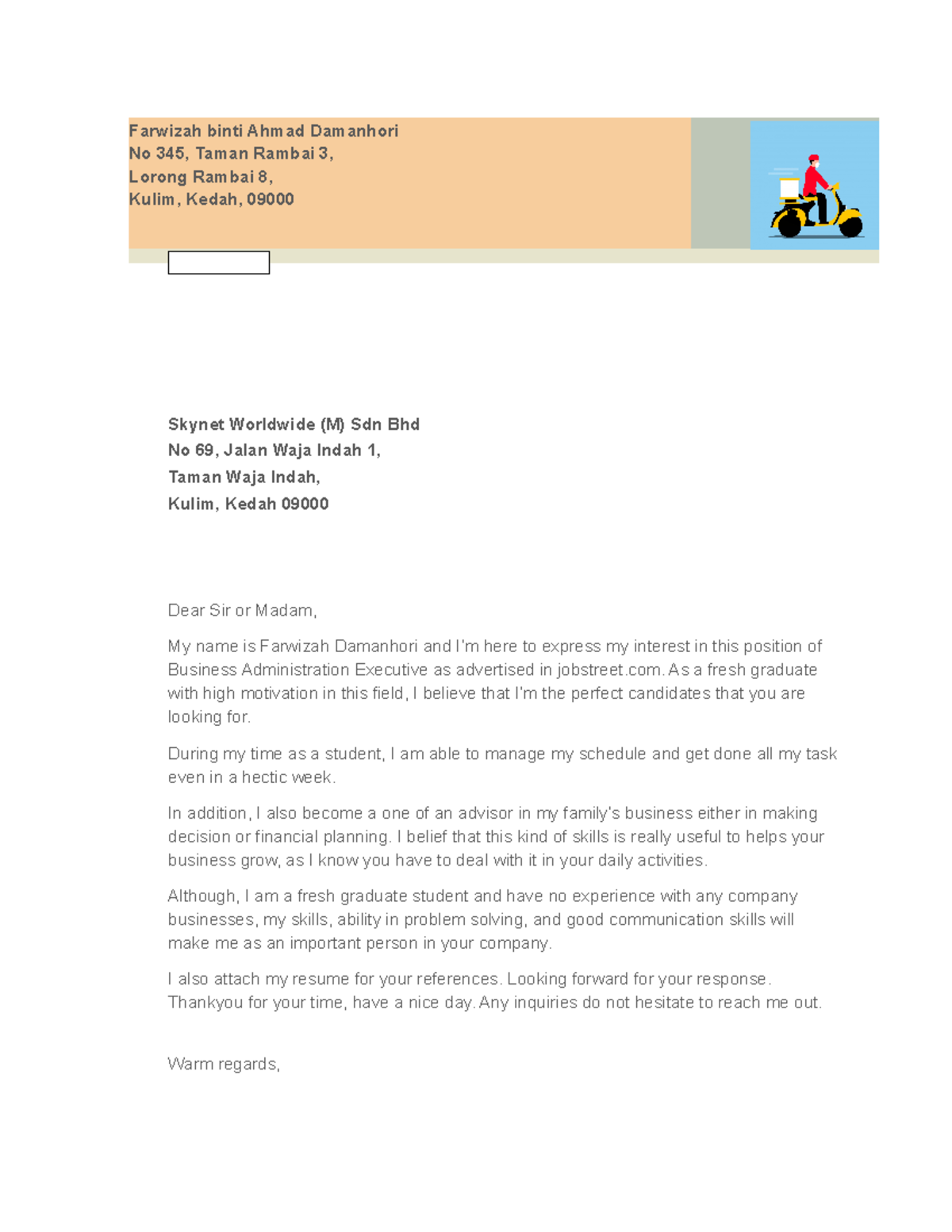 ASM452 ( Cover Letter) - jfkjwebkfbk.wbfkjbwbew - Skynet Worldwide (M ...