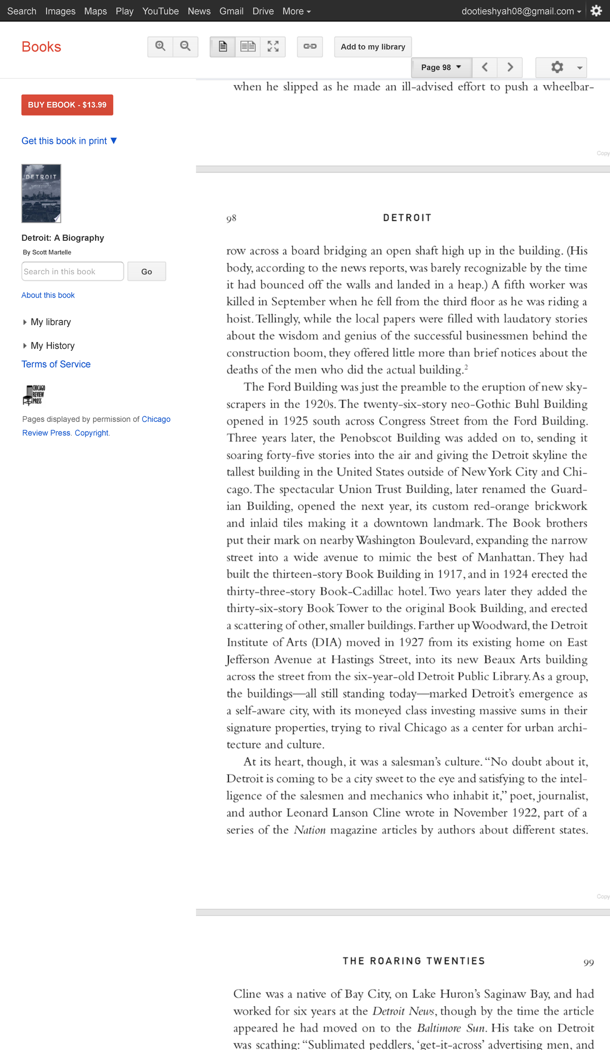 Detroit A Biography - Scott Martelle - Google Books - Books Add to my ...
