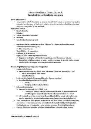 Lecture 4 - IOC - Double Deviance: Gendered Constructions of ...