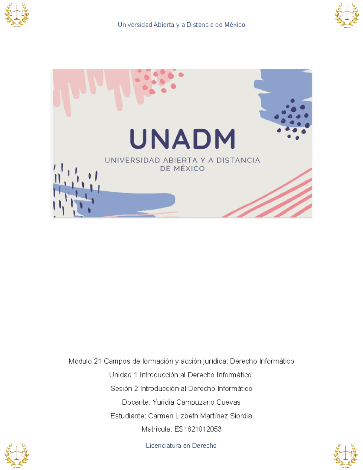 M21 JDI U1 S2 CAMS - trabajo con introduccion y con clusion. - Módulo ...