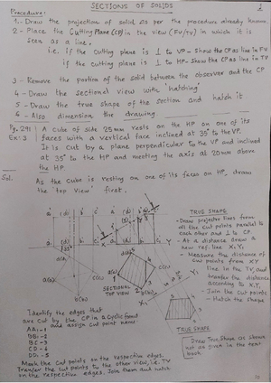 Engineering graphics - ENGINEERING CURVES 1 Curves cutting a cone CONIC ...