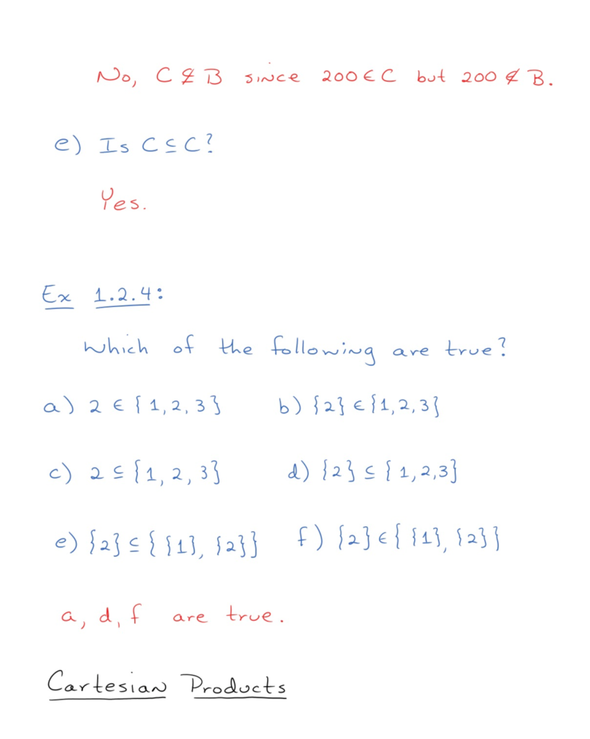 lesson 1.2 (the language of sets) - MATH 2310 - Studocu