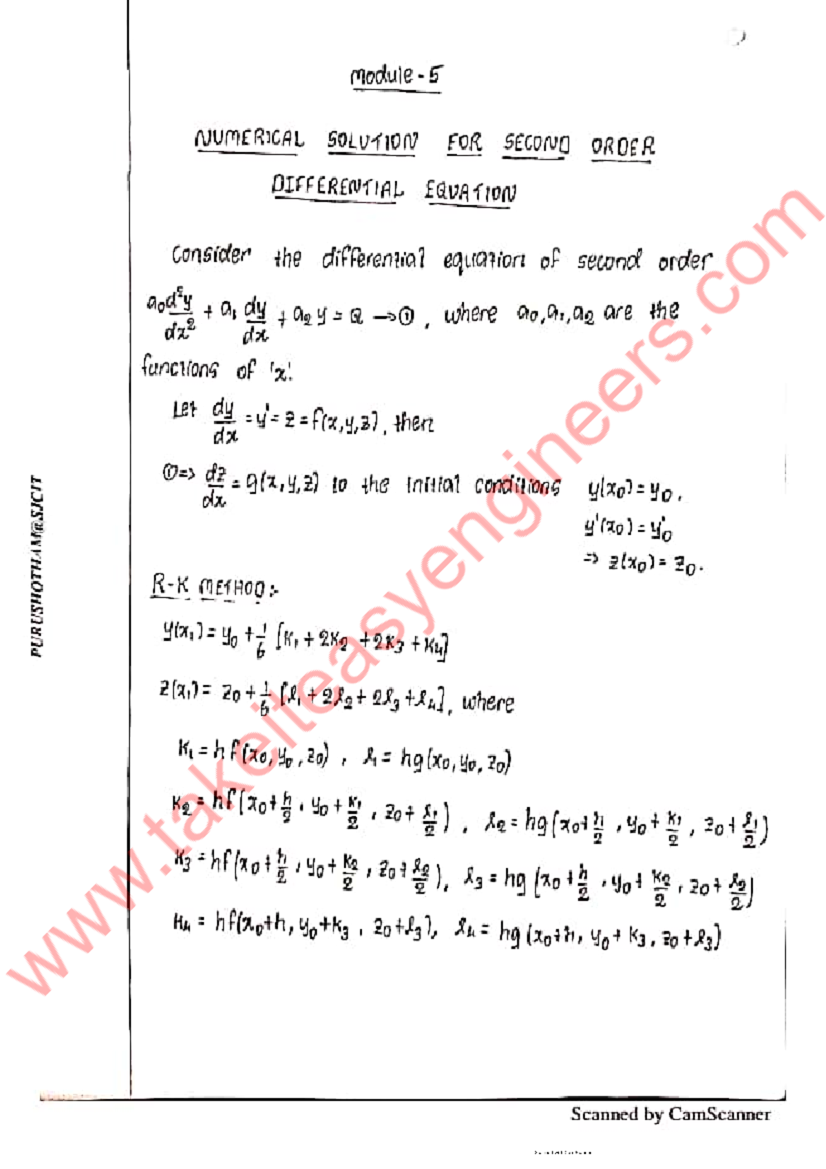 M3 Mod5 18MAT31 WMpdf - Notes - Engineering mathematics - Studocu