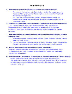 Homework #3 - Homework What is the meaning of analysis? What is the ...