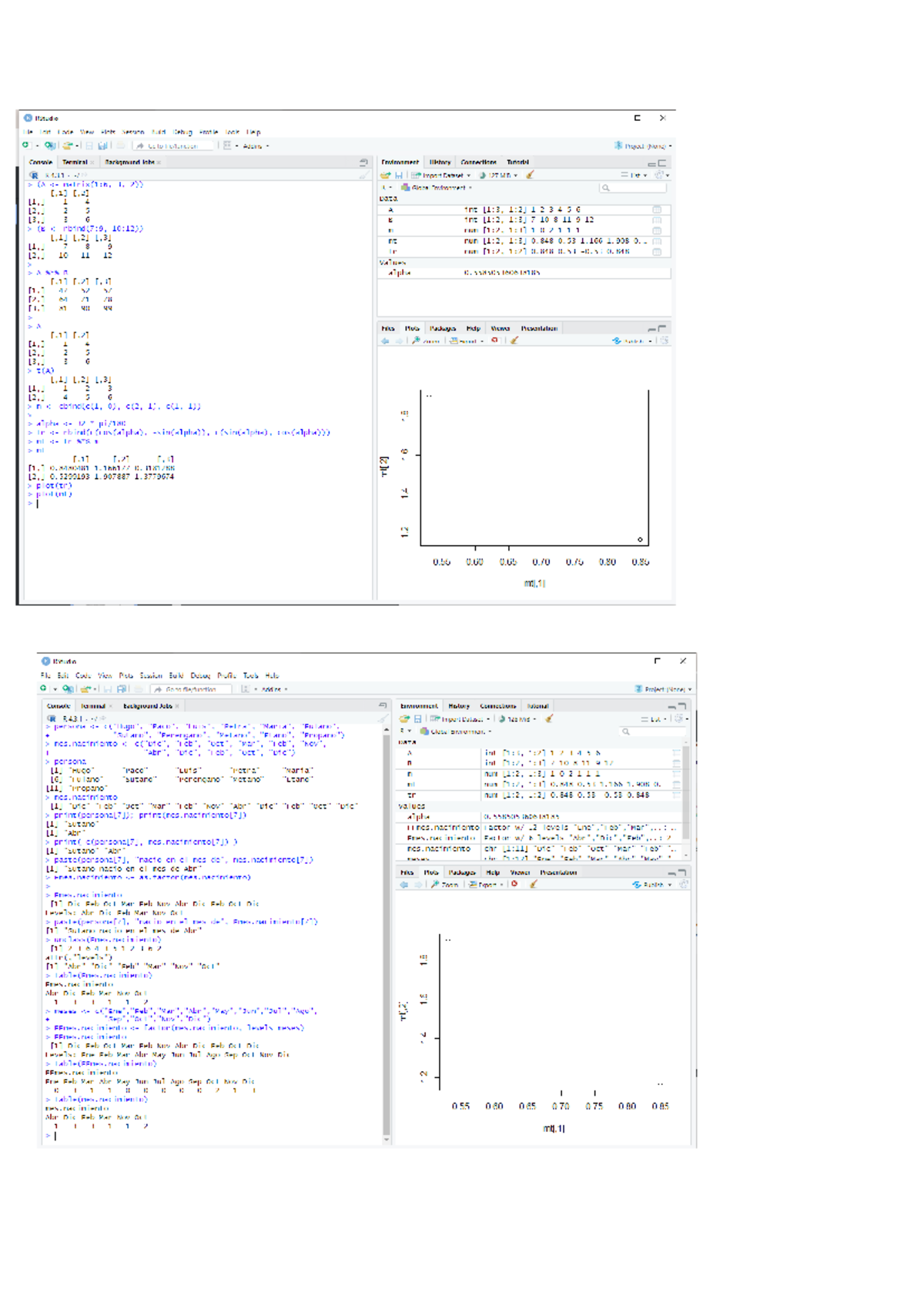 Tarea de programacion semana 3 - RStudio X File Edit Code View Plots Session Build Debug Profile ...