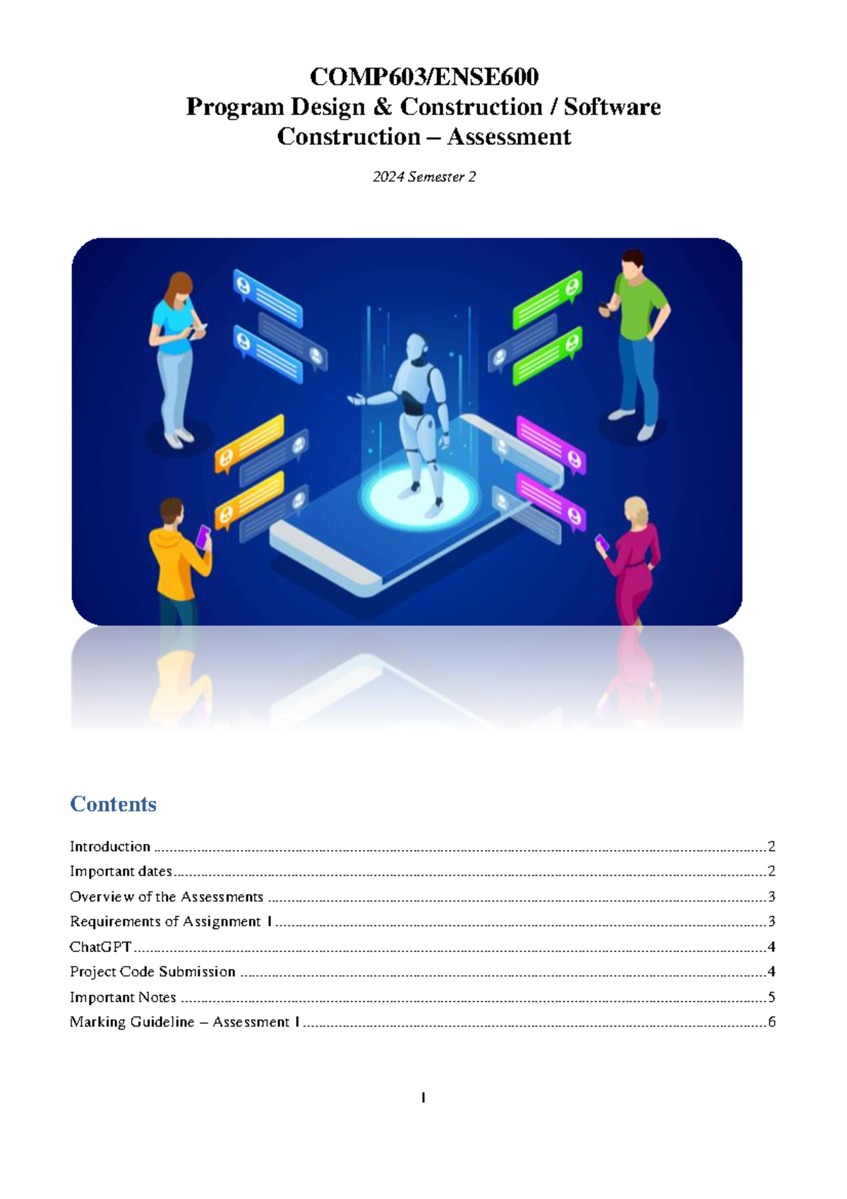 Project 1 - Creating a program - Program Design & Construction ...