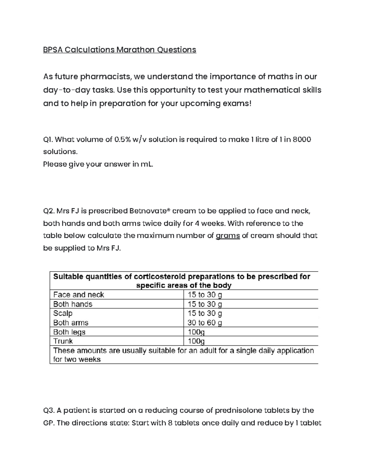 5)%20BPSA%20Numeracy%20Practice%20Set - BPSA Calculations Marathon ...