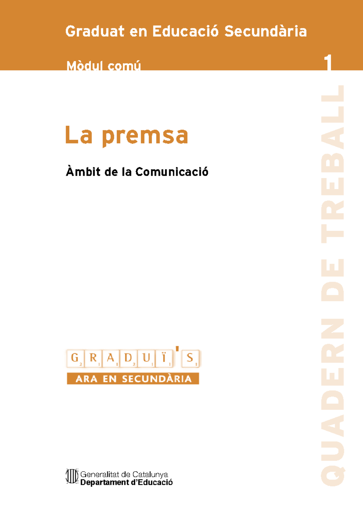 1 la premsa - como trabajar la prensa en el aula. - Generalitat de ...