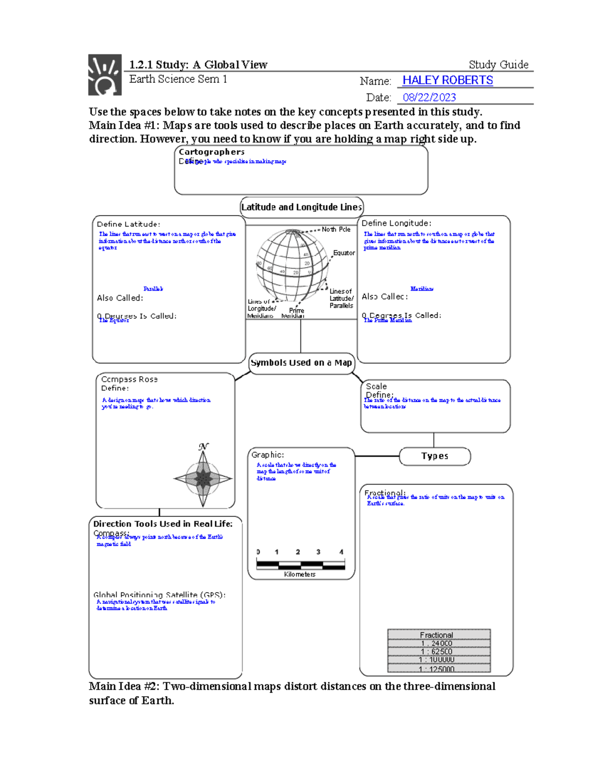 1.2.1 Study - A Global View (Study guide) - 1.2 Study: A Global View ...