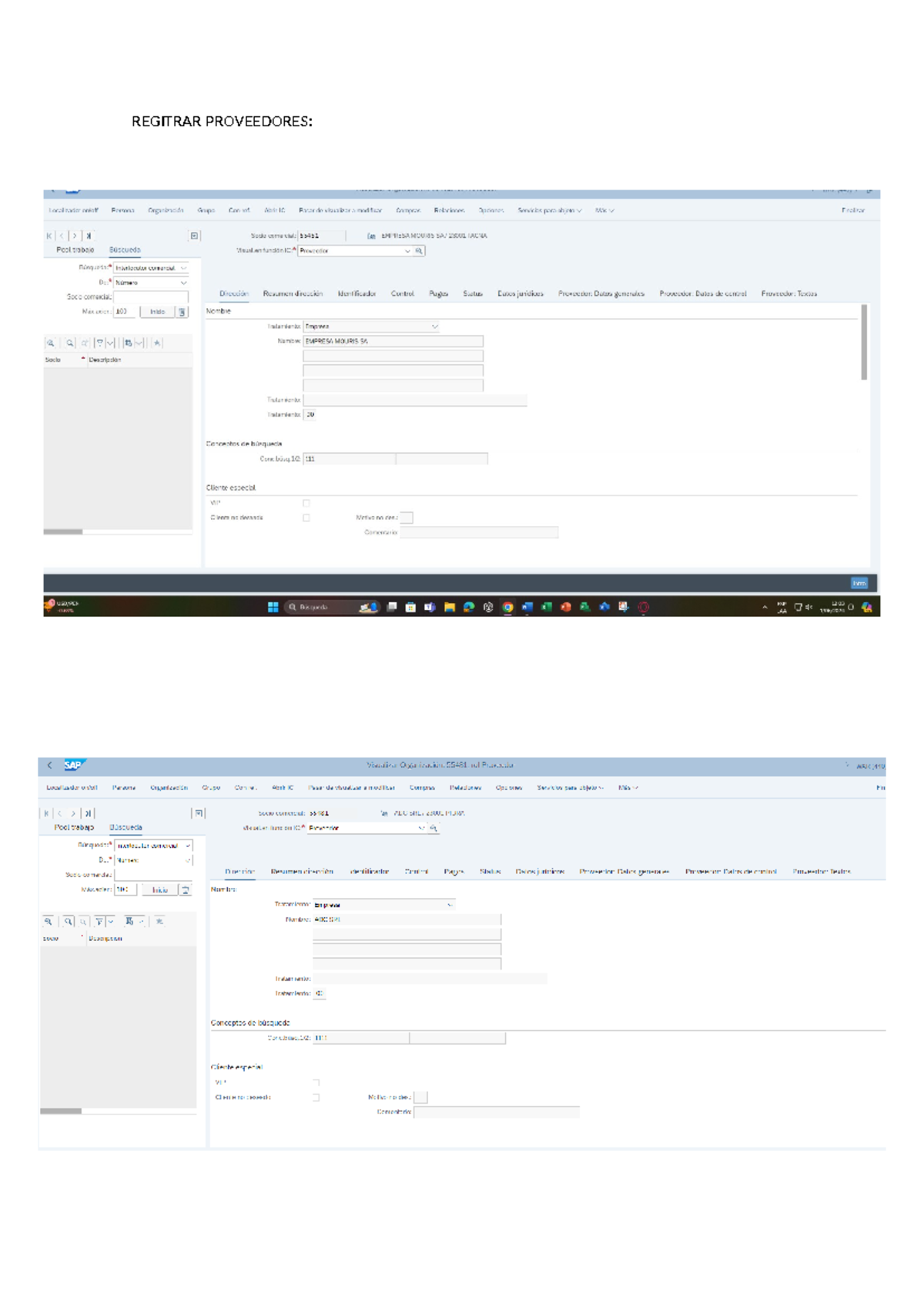 Captura - asdada - Matemática II - REGITRAR PROVEEDORES: REGISTRAR ...