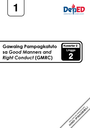 LAS Math 1 Q2 Week 2 - Learning Materials - 1 Learning Activity Sheet ...