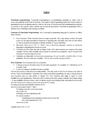 Week 4 app - EXP4 - Advance programming practice - Studocu