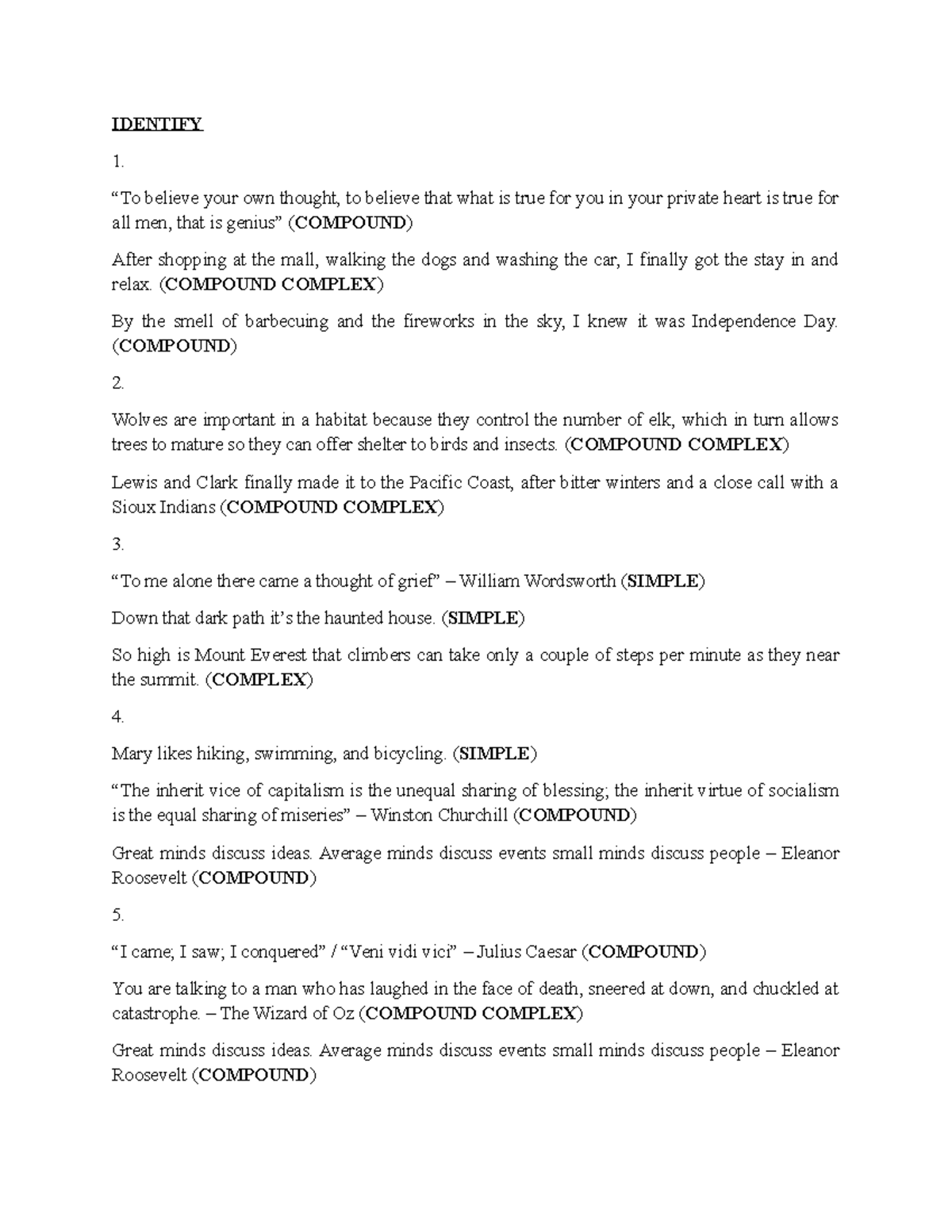 Module 5 Assessment - Exam on Structure of Clause, Sentence, and ...