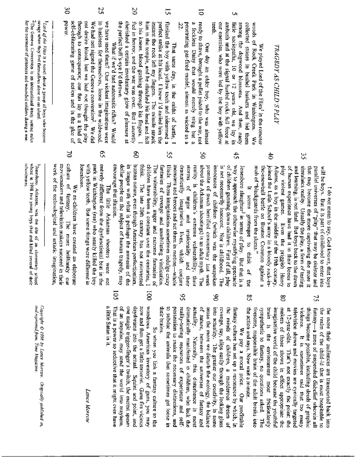 Tragedy Text - eng - Ed 201 - Studocu