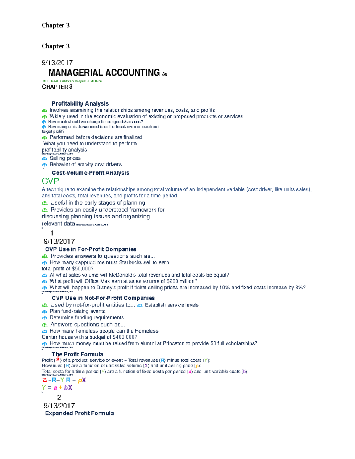 Accounting Final Powerpoint info - Chapter 3 Chapter 3 9/13/2017 ...