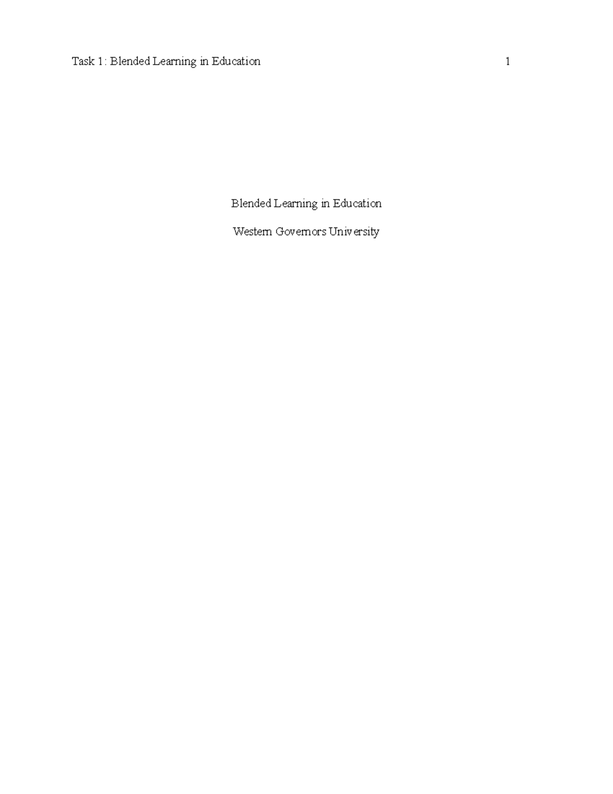 SNM1 — SNM1 TASK 1 Analyzes Emerging Learning Technology - Task 1 ...