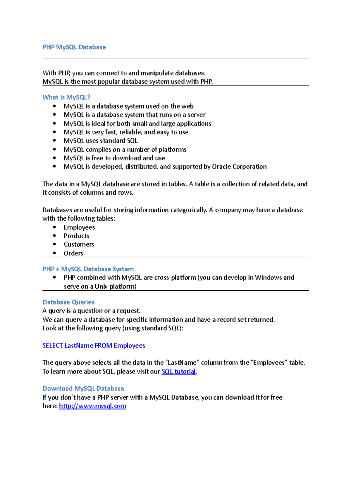 PHP Part8 - scscsdcsdcsdcsd - PHP MySQL Database With PHP, you can ...