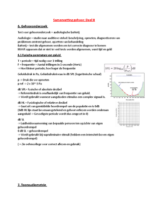 SV Hoofdstuk 1-4 - tweede semester fase 1 - GEHOOR HOOFDSTUK 1 ...