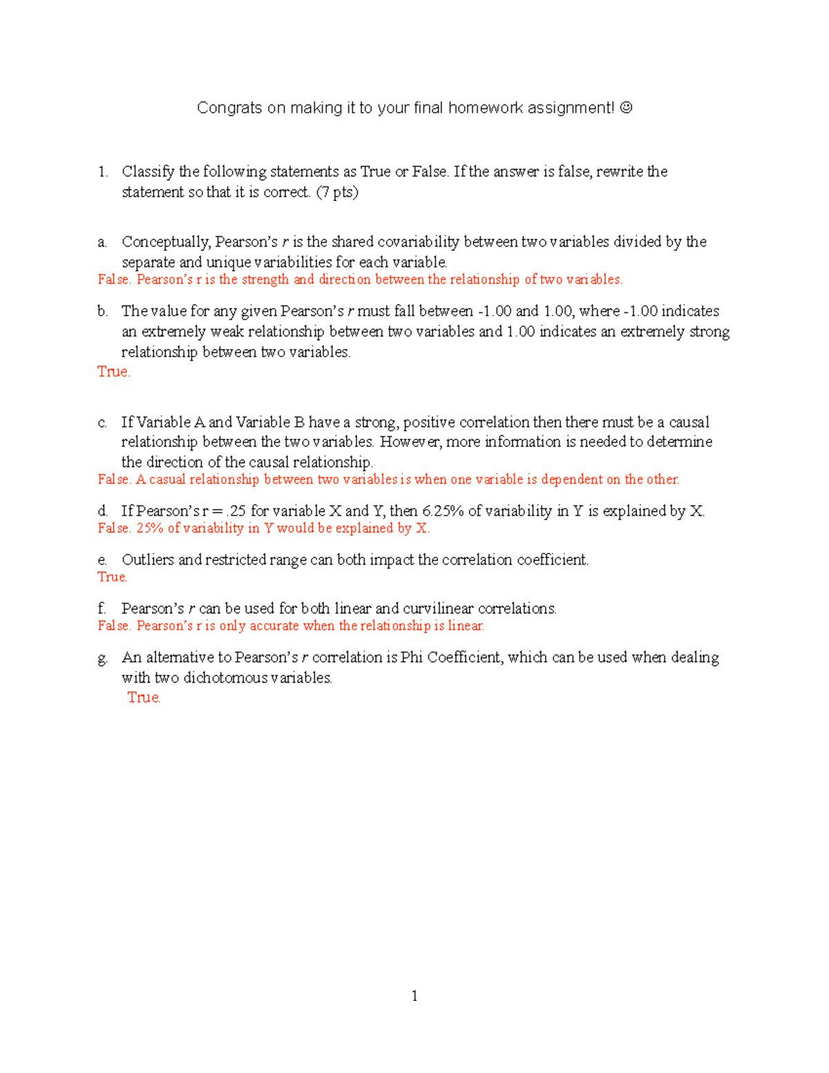 HW 8 PDF - homework 8 quantitative methods in psychology - Congrats on making it to your final ...