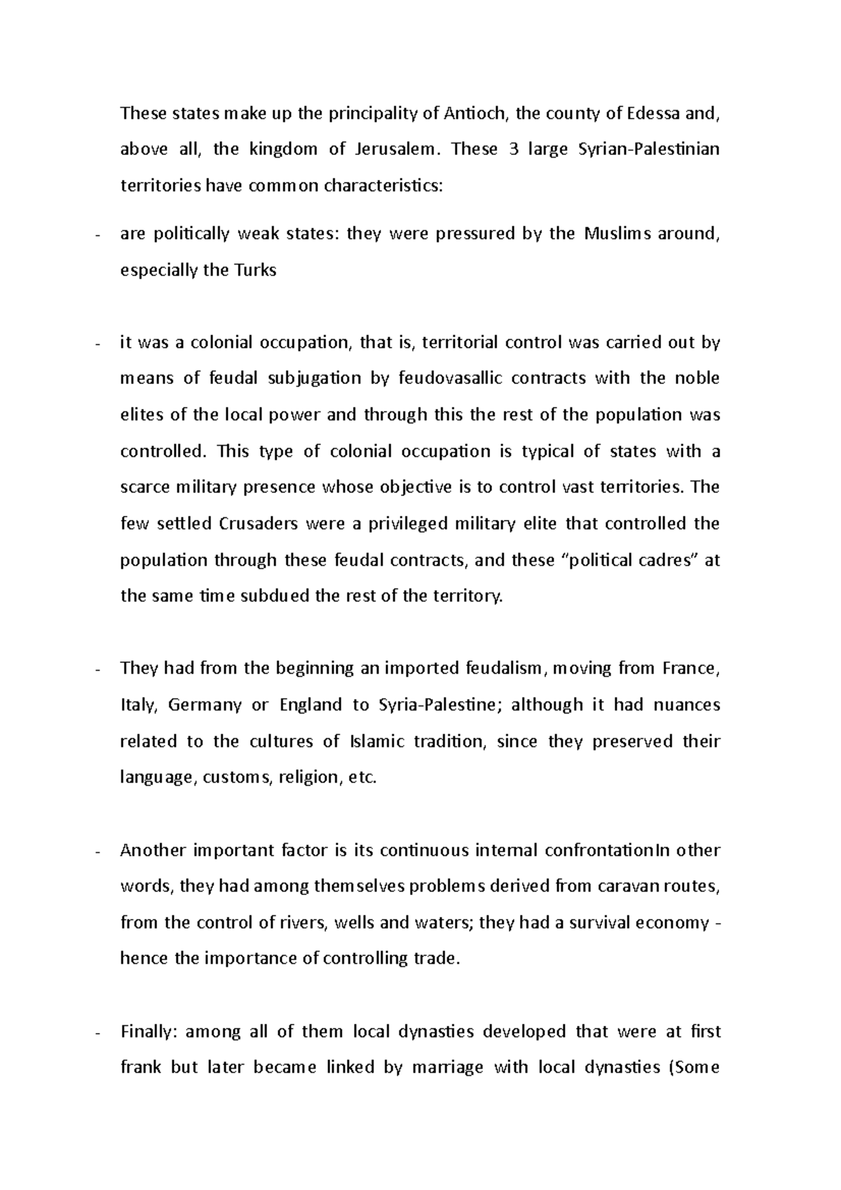 Temmary and lessons 1 History of the United States I - These states ...