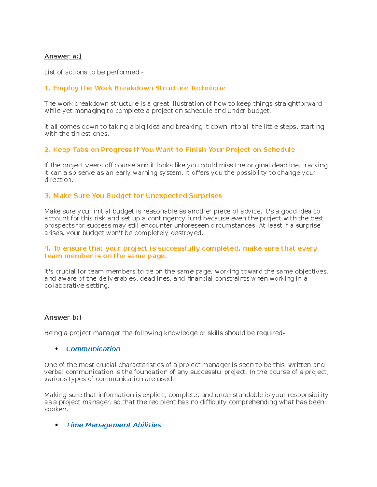 Develop a brief report in response to the following - Copy - Answer a ...