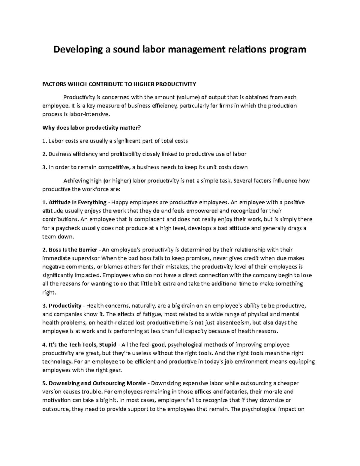 Developing A Sound Labor Management Relations Program It Is A Key developing-a-sound-labor-management-relations-program-it-is-a-key