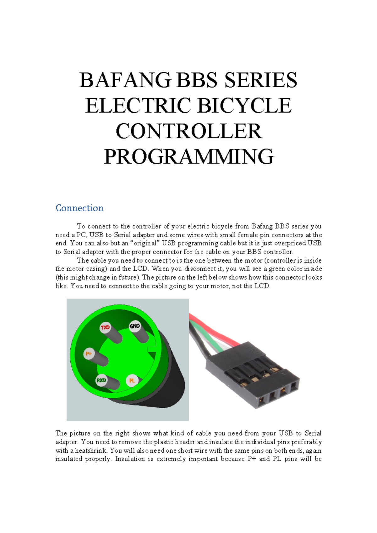 Help - git - BAFANG BBS SERIES ELECTRIC BICYCLE CONTROLLER PROGRAMMING ...