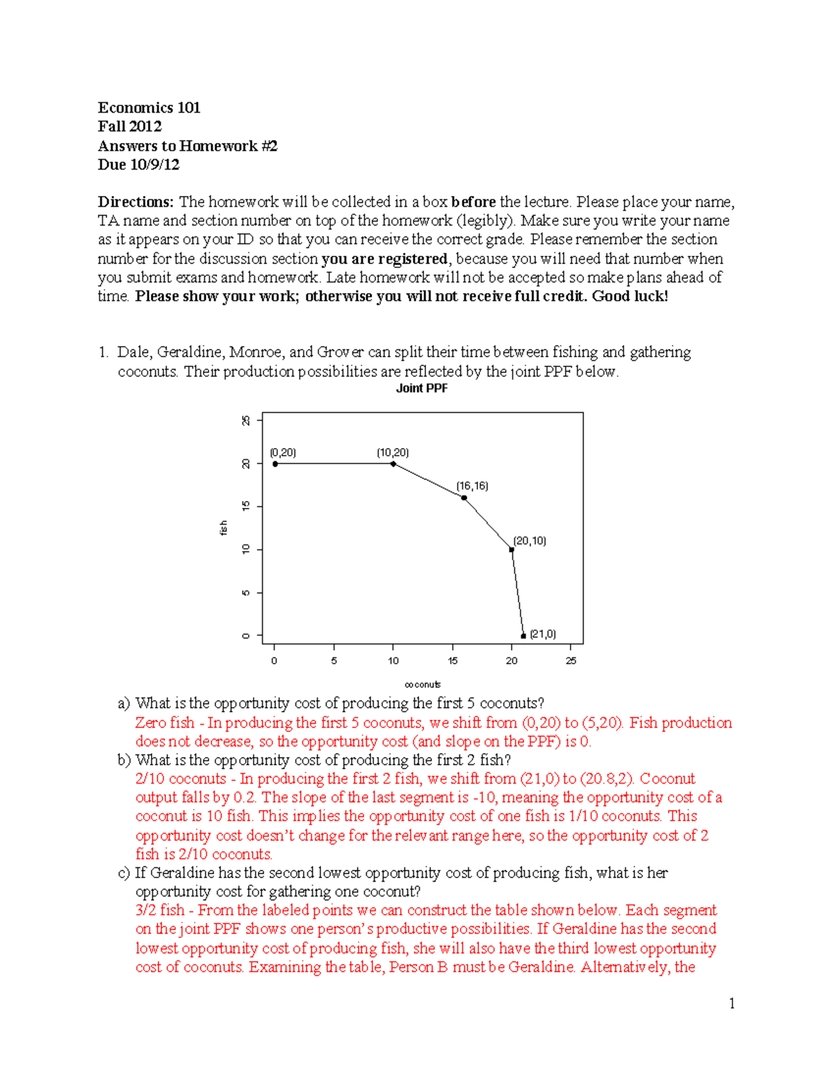 ECON101fall2012 - Opportunity Cost Practice Material - Economics 101 ...