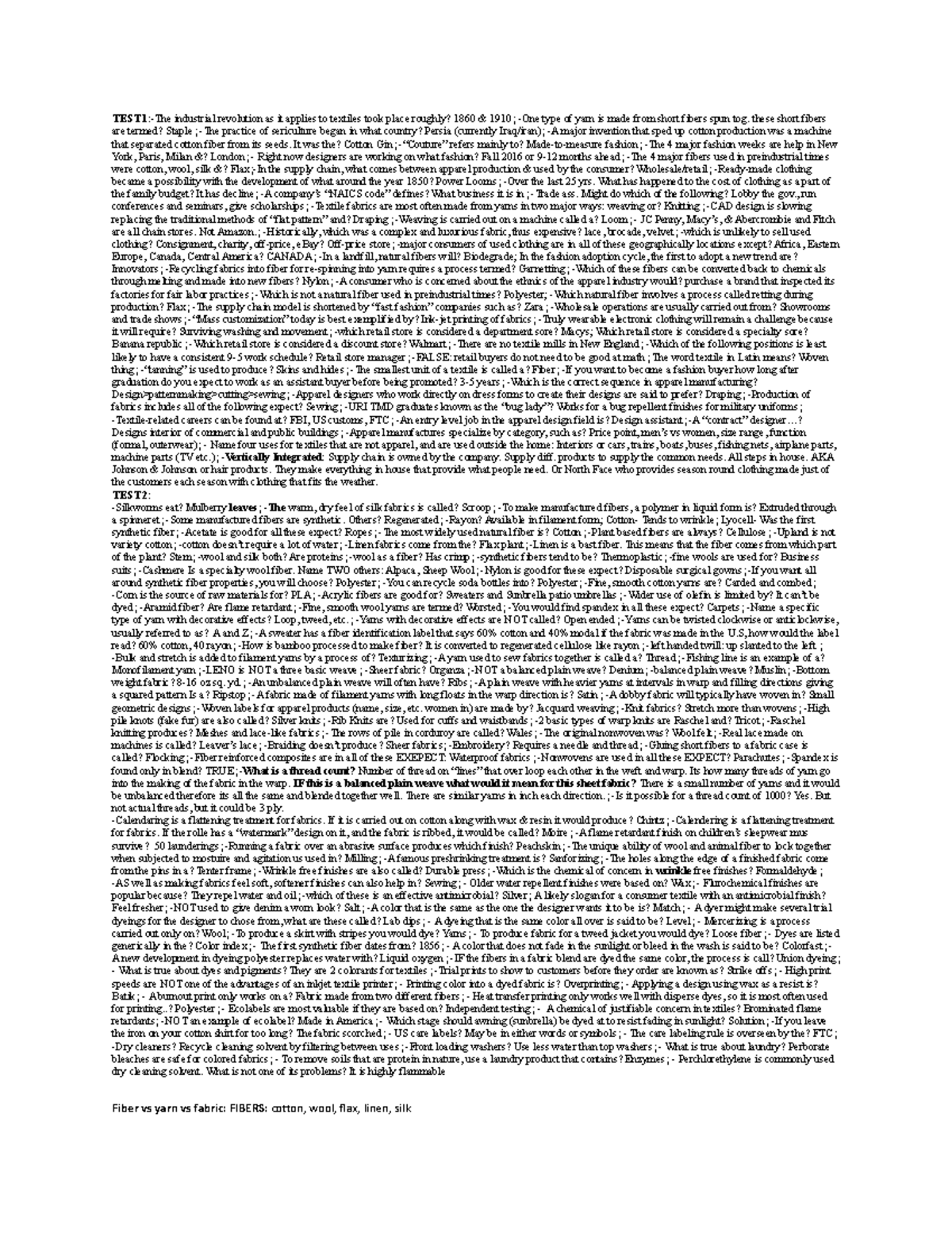 TMD 103 final - Lecture notes 1-all - TEST 1 :-The industrial ...