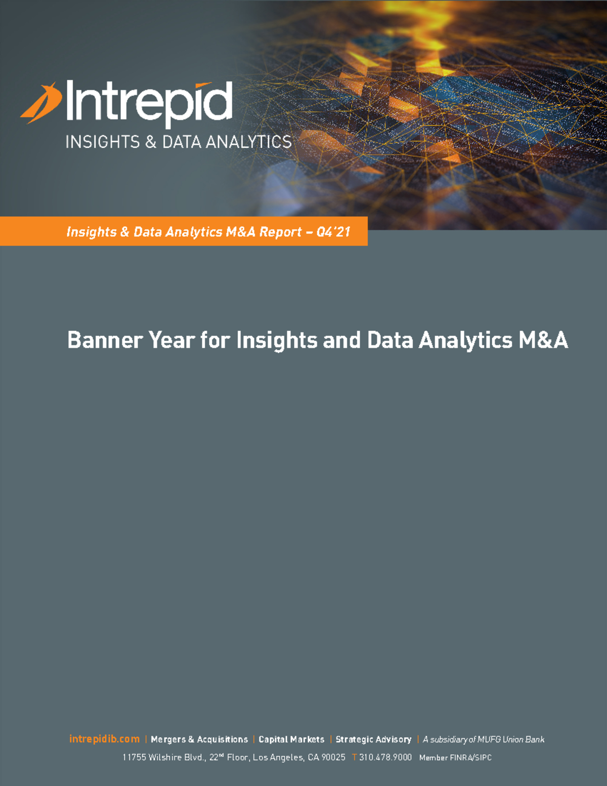 Newletter Insights Analytics MAReport Q421 - Insights & Data Analytics M&A Report – Q4’ - Studocu