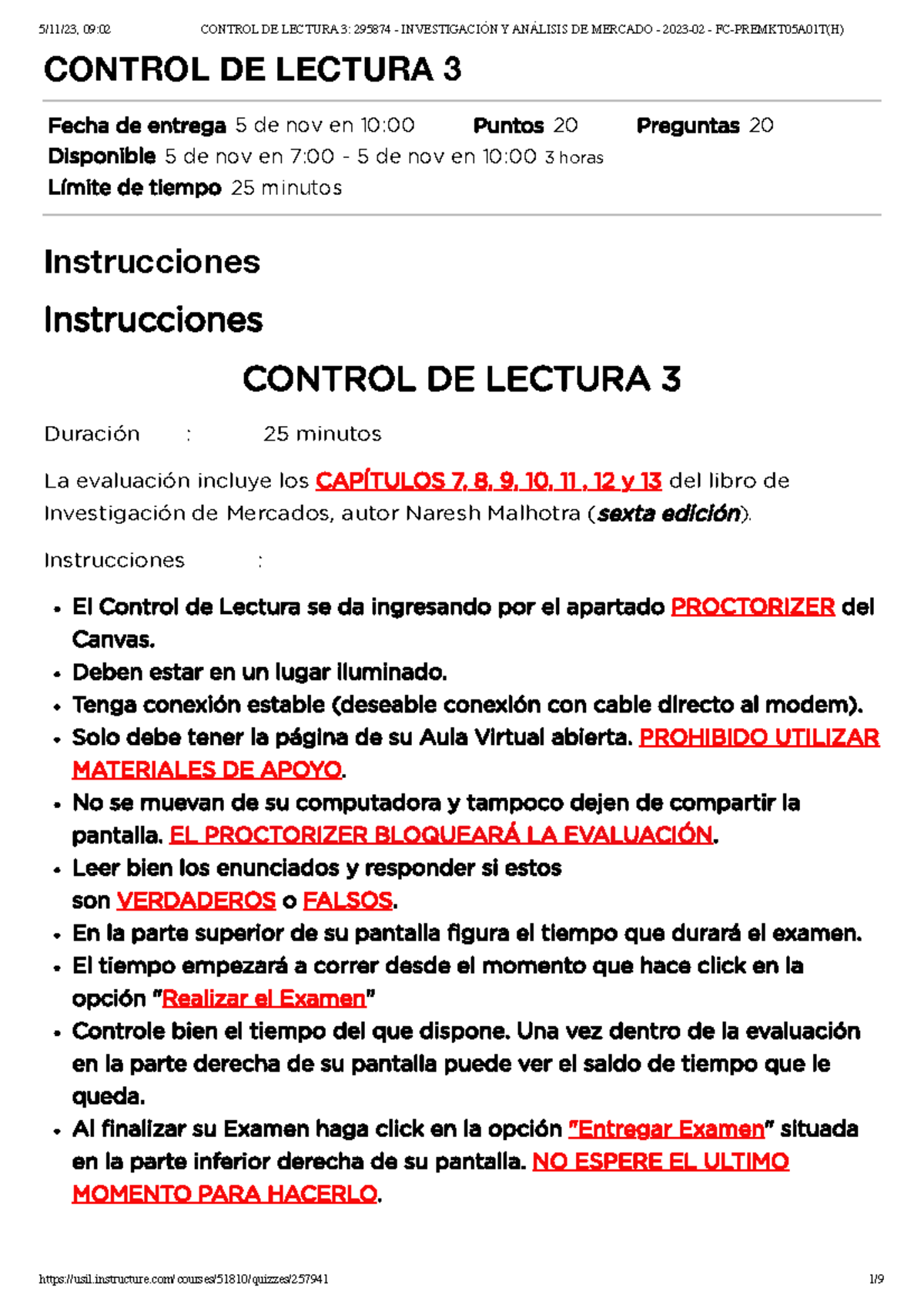Control DE Lectura 3 295874 - InvestigacióN Y ANÁ Lisis DE Mercado ...