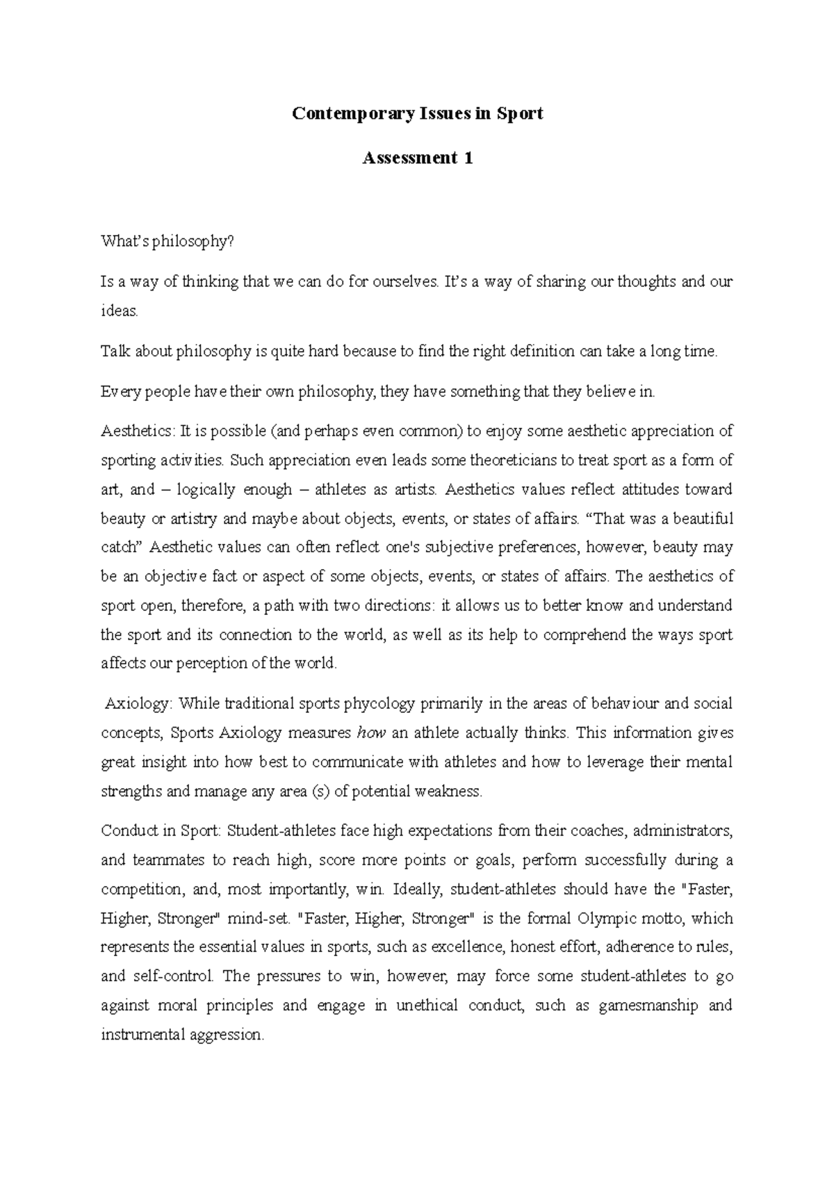 Sample/practice exam 10 June 2017, answers - Contemporary Issues in ...