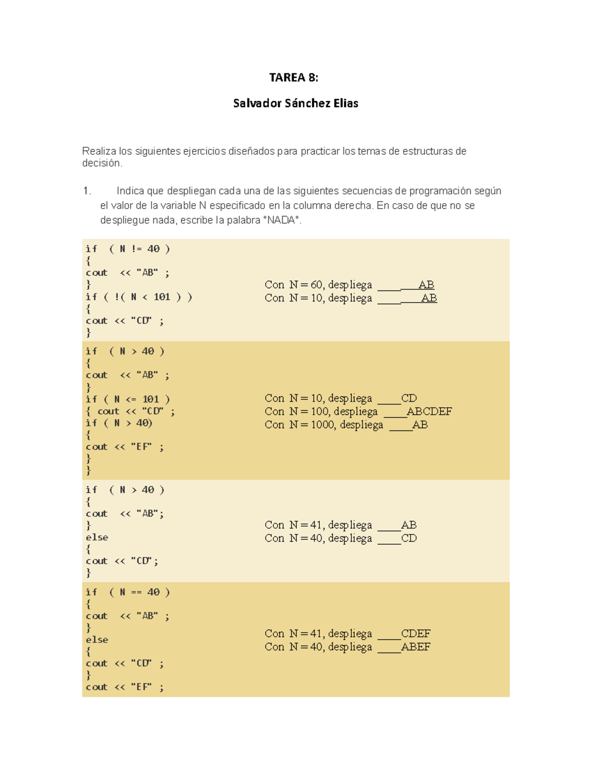 Tarea 8 Salvador - Practica 3 - TAREA 8: Salvador Sánchez Elias Realiza ...