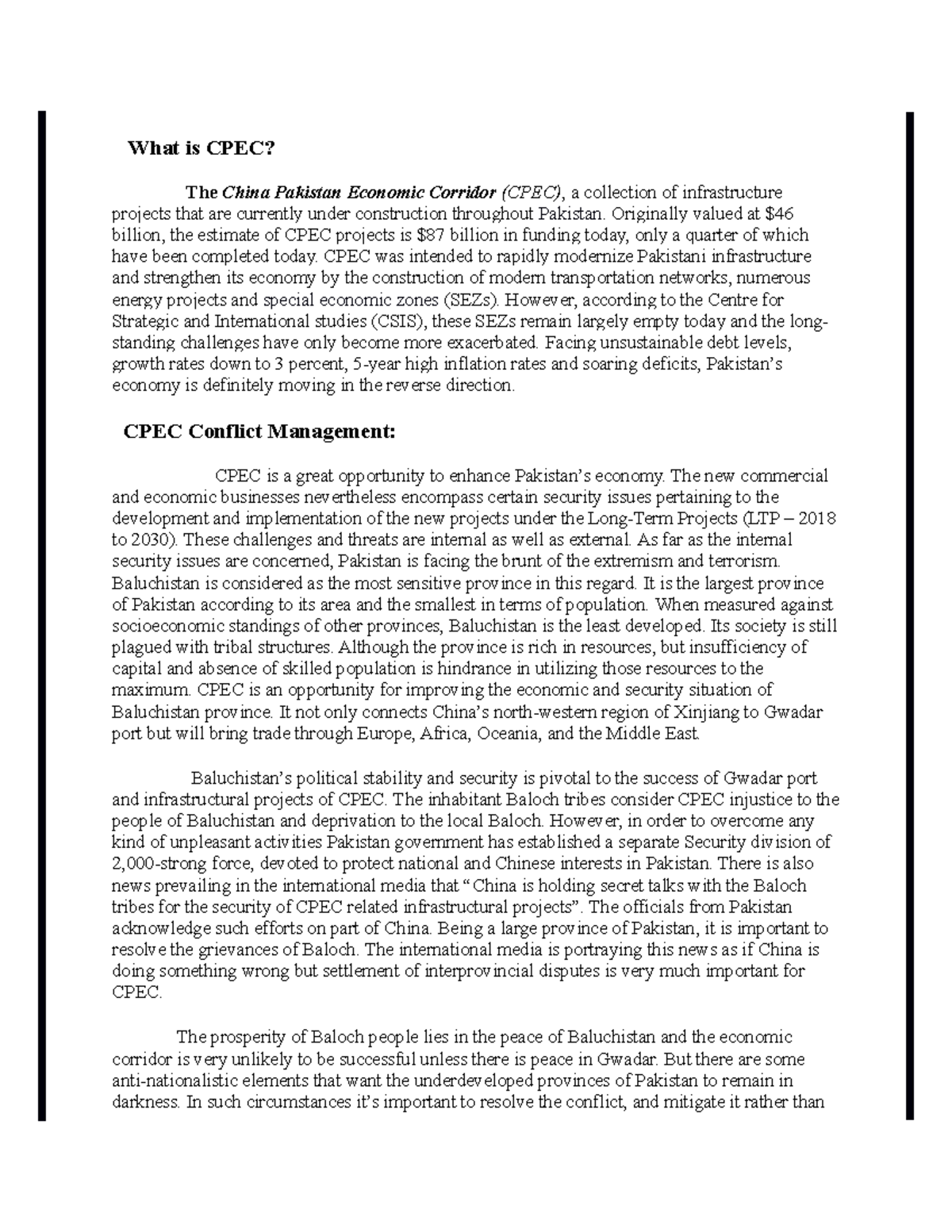 CPEC - CPEC introduction - What is CPEC? The China Pakistan Economic ...