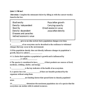 Biodiversity Lesson plan - A DETAILED LESSON PLAN IN SCIENCE 10 ...